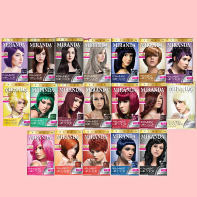 Jual PIRANG MIRANDA HAIR COLOR 30ML | Shopee Indonesia