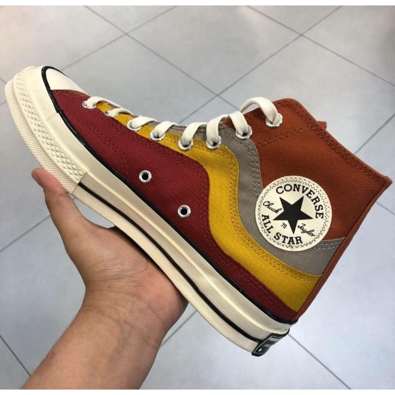 Jual CONVERSE 70S HIGH NATIONAL PARK RED BARK (Resmi pt. Map) | Shopee ...