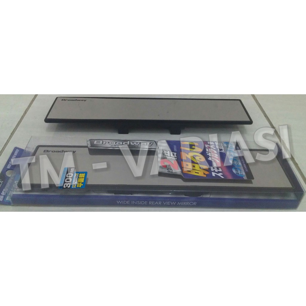 Jual Spion Tengah Dalam Mobil Broadway Rata 30cm Wide Inside Rear View ...