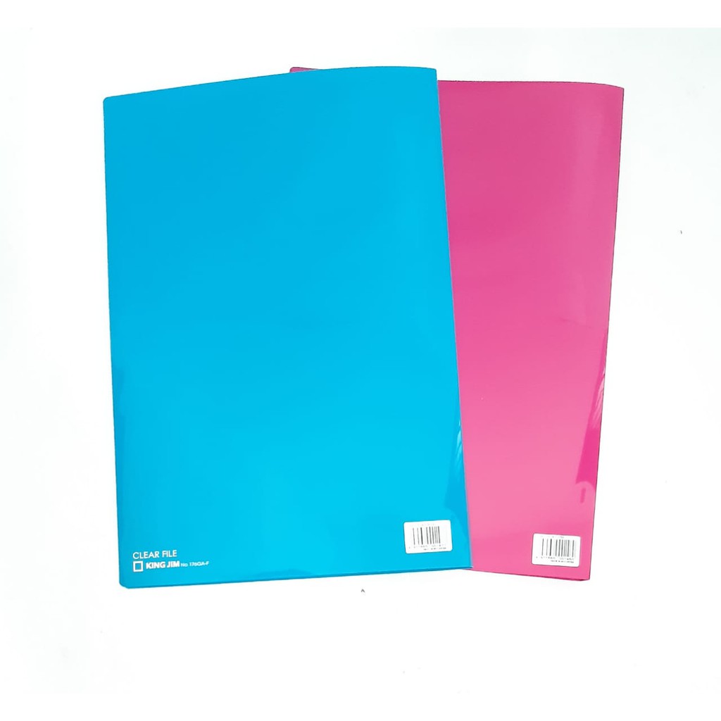 Jual MAP CLEAR HOLDER FILE DOKUMEN 20 LBR DISPLAY BOOK KING JIM 176 GA ...