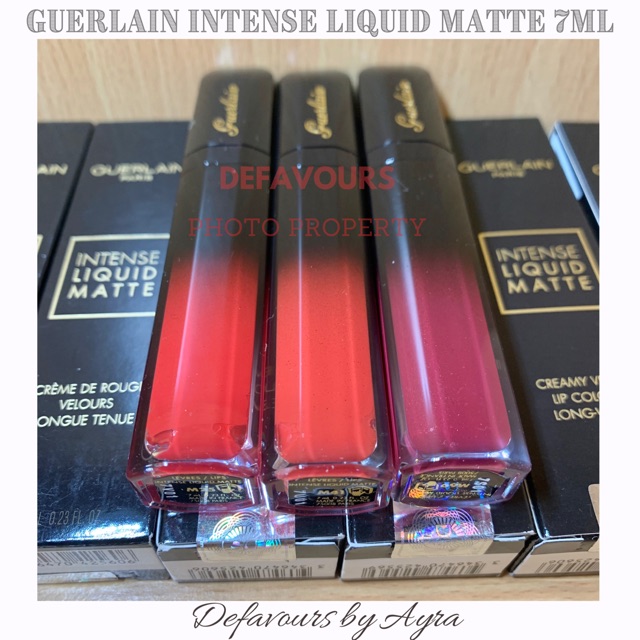 Jual GUERLAIN Intense Liquid Matte Lip Colour Long-Wear 7ml Original ...