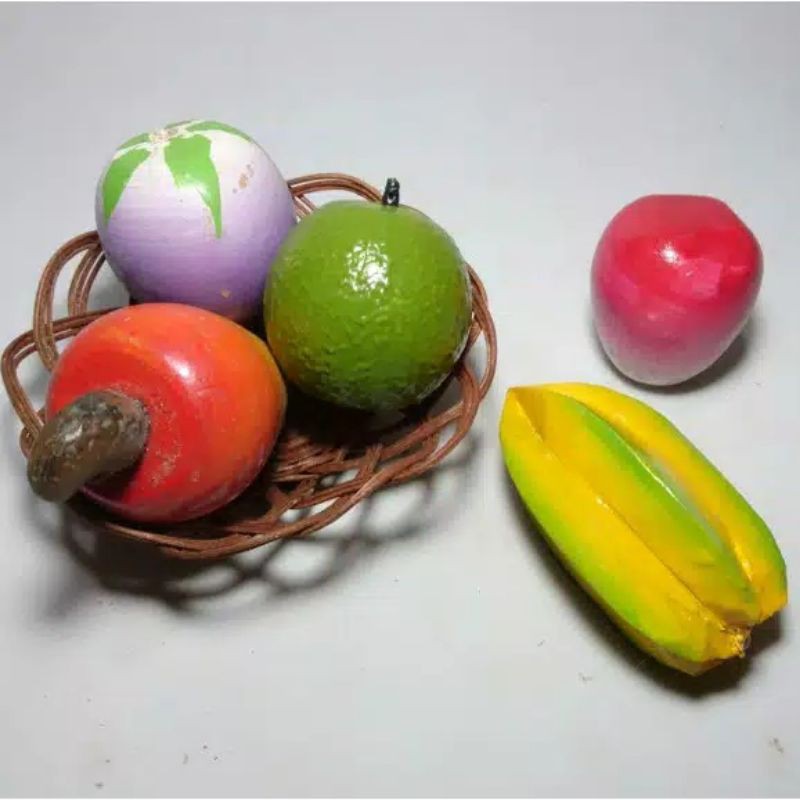 Jual Mainan Buah-Buahan (isi 5 buah) | Shopee Indonesia