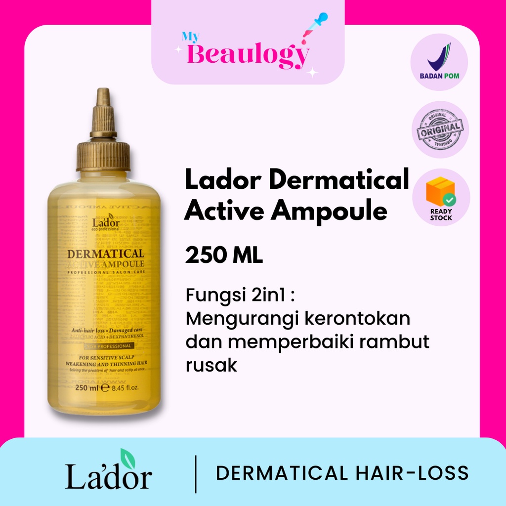 Jual Lador dermatical hair loss shampoo 200 ml 530 ml / Lador ...