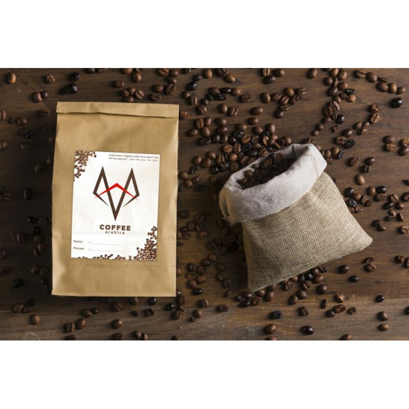 Jual AM coffee natural process /250gram | Shopee Indonesia