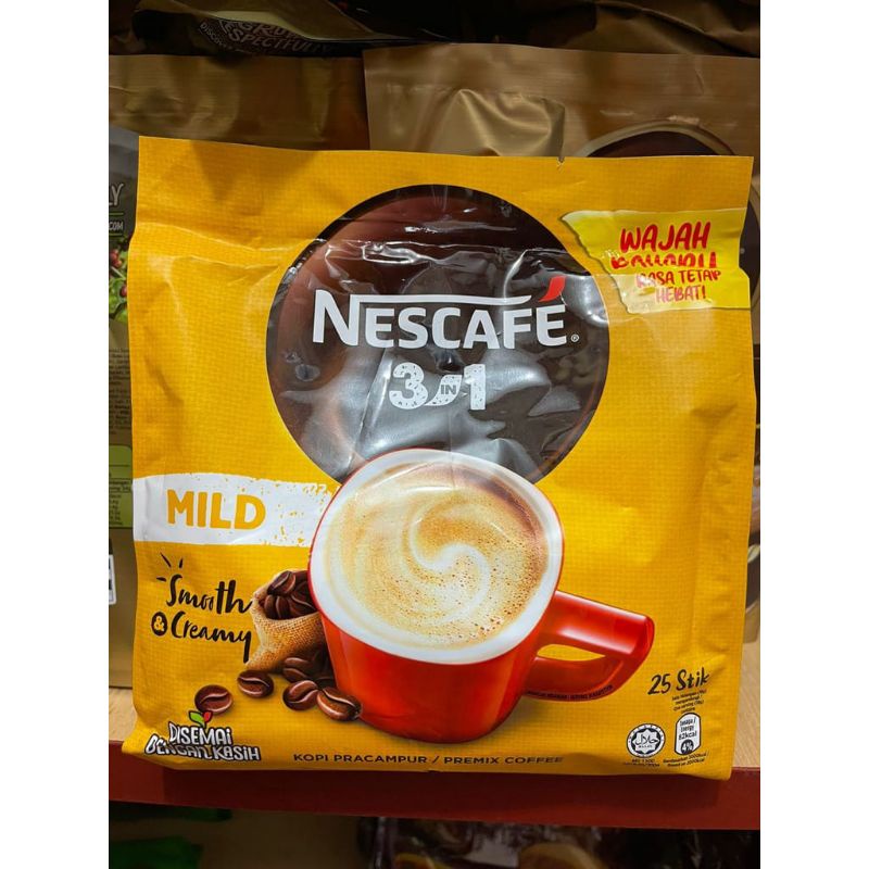 Jual Nescafe mild 3 in 1 malaysia | Shopee Indonesia