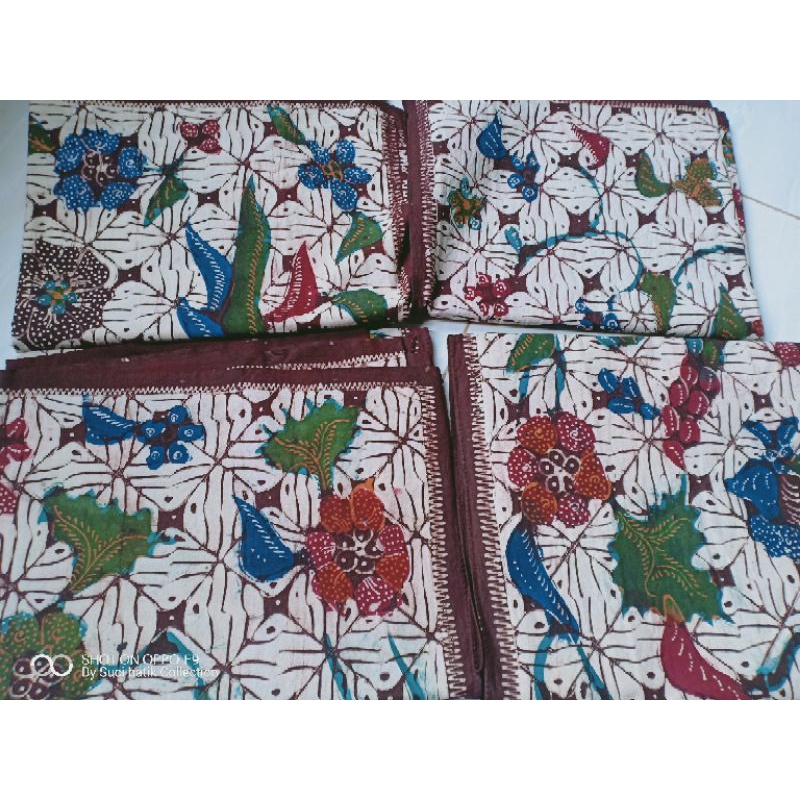 Jual kain Batik bengle tegalan motif cempaka putih | Shopee Indonesia