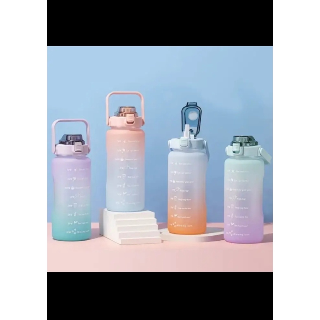 Jual Botol viral 2 L / botol rainbow | Shopee Indonesia