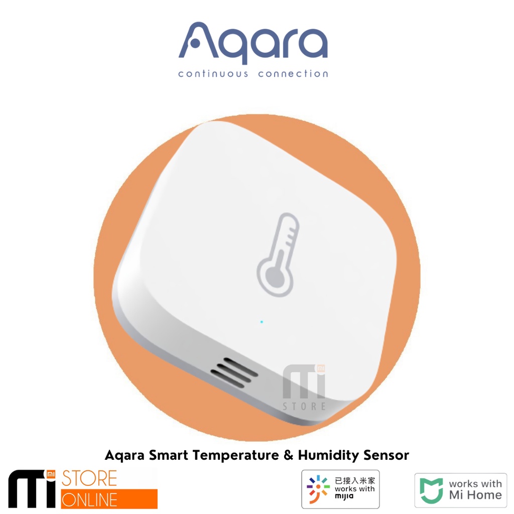 Jual AQARA Smart Temperature & Humidity Sensor Tekanan Suhu Udara ...