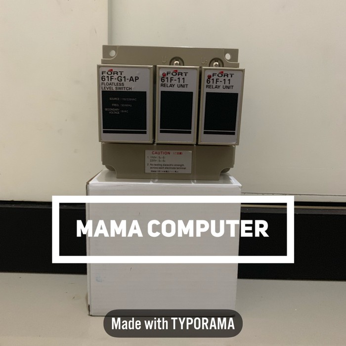 Jual WLC Water Level Control 2 Tangki 61F-G1-AP Fort Sensor Air MERK ...