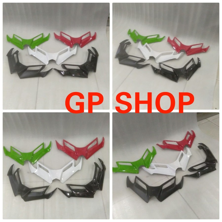 Jual Winglet Ninja 250 fi winglet ninja fi pemasangan PNP | Shopee ...