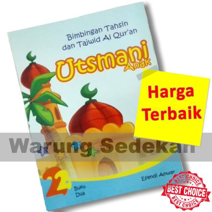 Jual Buku Tahsin UTSMANI 2 Anak [Belajar Membaca Al-Qur'an] | Shopee Indonesia
