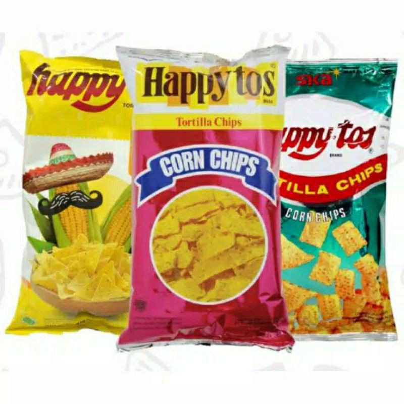 Jual Happy Tos all varian 140 gram Corn Chips | Shopee Indonesia