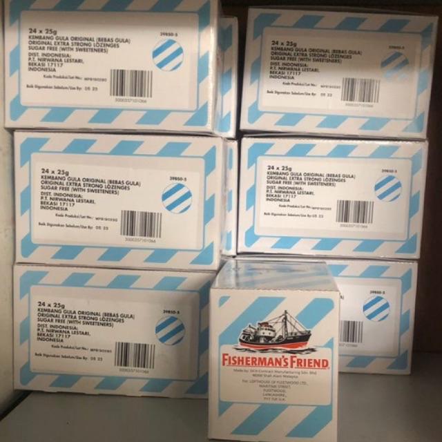 Jual FISHERMAN FRIENDS 25 GRAM ( 1 BOX / 24 PC ) | Shopee Indonesia