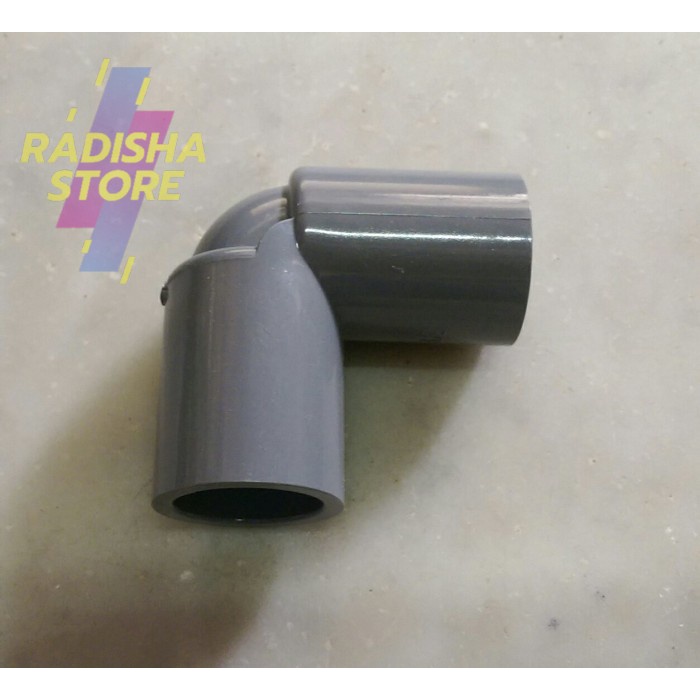 Jual SAMBUNGAN KENI 1/2" RUCIKA AW / KNEE 1/2 INCH PVC BELOKAN | Shopee ...