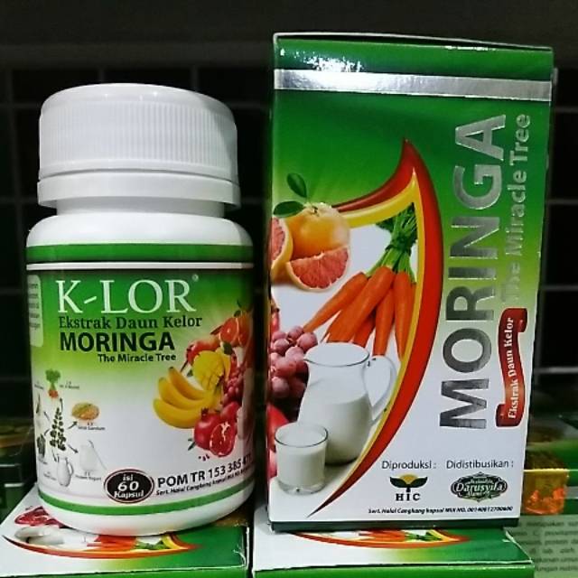 Jual k lor k-lor kelor kapsul kelor darussyifa moringa | Shopee Indonesia
