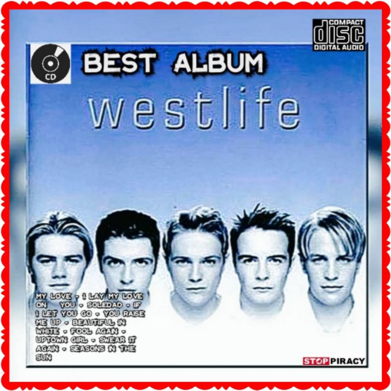 Jual KASET CD MUSIK AUDIO ALBUM WESTLIFE - COMPACT DISC LAGU BARAT ...