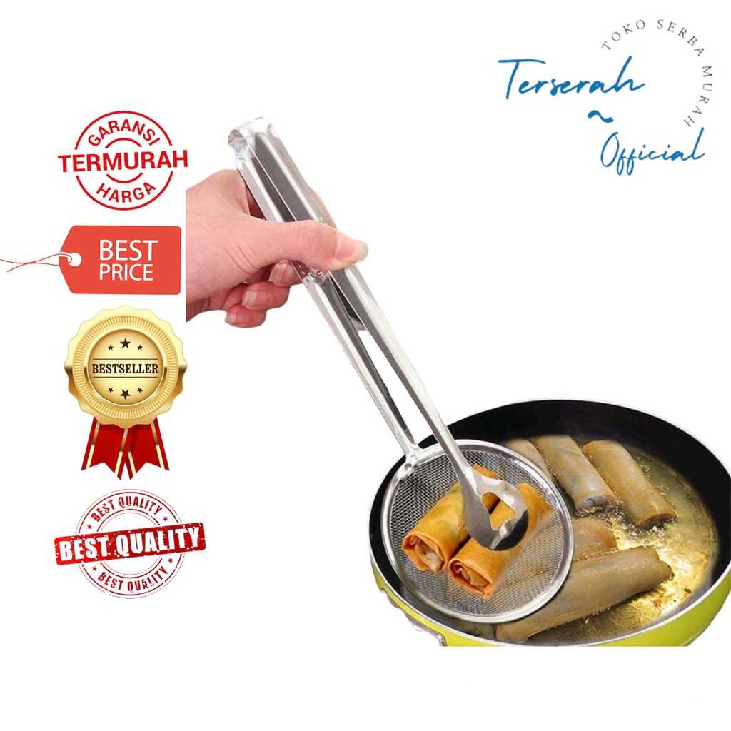 Jual PENCAPIT GORENGAN 2IN1 DENGAN TIRISAN TAHAN PANAS [terserah ...