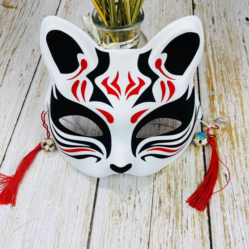 Jual Jepang Kitsune Mask Topeng Kitsune Topeng Cosplay Festival Mask ...