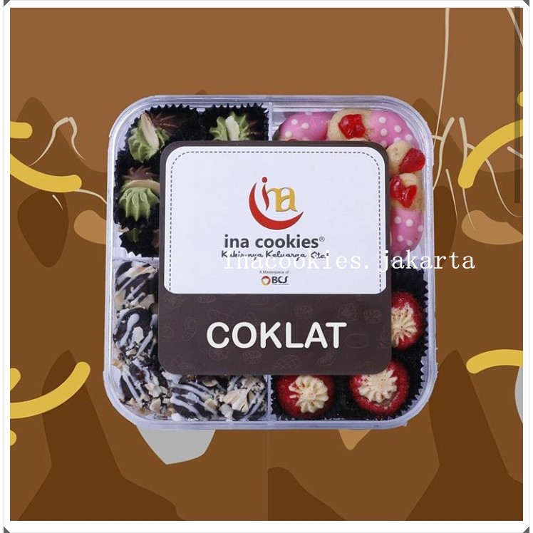 Jual Ina cookies Kue KOMBINASI/ Kue Coklat / Bingkisan lebaran/ Parcel ...