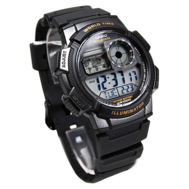 Jual Jam Tangan CASIO AE-1000W-1AVDF Original (AE 1000W 1A) (AE 1000 W) | Shopee Indonesia