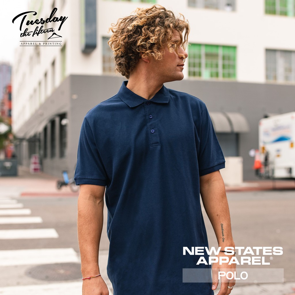 Jual 2XL NSA POLO Premium Shirt ( New States Apparel ) | Shopee Indonesia
