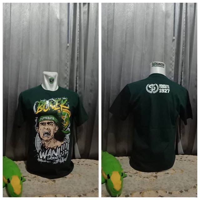 Jual Kaos bonek persebaya wani ijo botol uk L | Shopee Indonesia