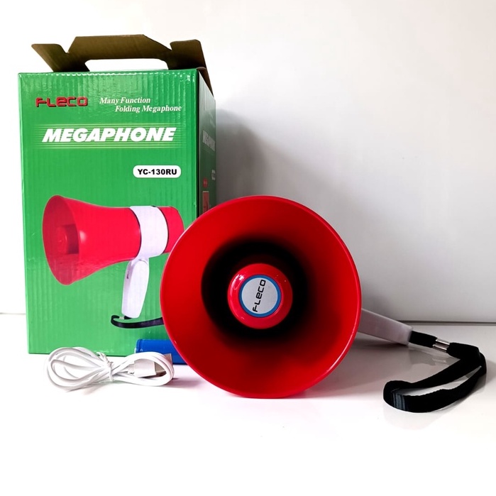 Jual MEGAPHONE/PENGERAS SUARA MEREK FLECO HW-8R DAN YC-130 RU GRATIS ...