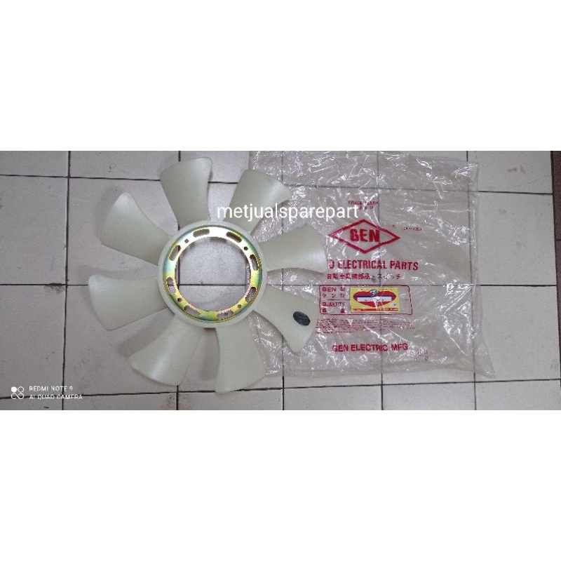 Jual kipas radiator fan radiator baling isuzu elf NKR 55 merk GEN ...