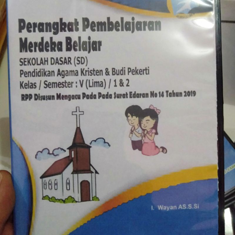 Jual cd rpp K13 INSFIRATIF Mapel PENDIDIKAN AGAMA KRISTEN DAN BUDI PEKERTI Kelas 1 2 3 4 5 6 SD ...
