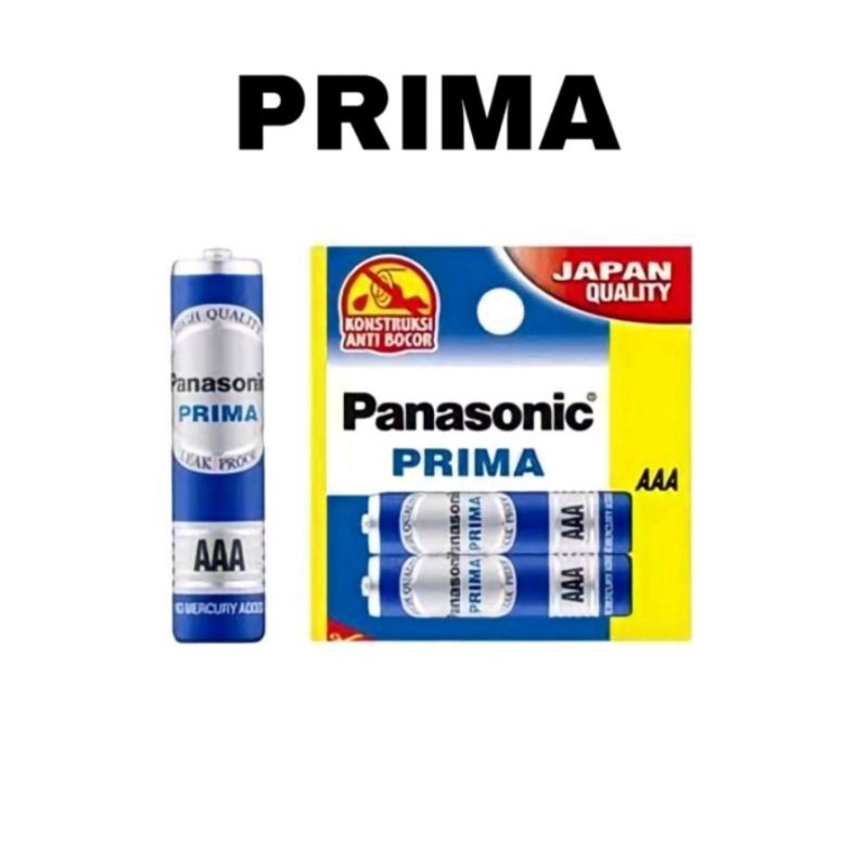 Jual BATERAI AA AAA PANASONIC A2 A3 BLUE PRIMA JAM DINDING REMOT MURAH ...