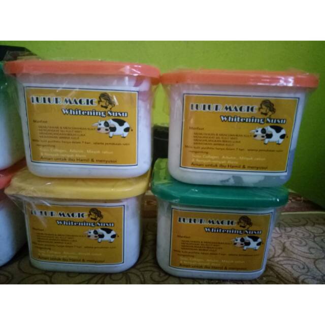 Jual LULUR MAGIC WHITENING SUSU (LULUR RACIK) | Shopee Indonesia