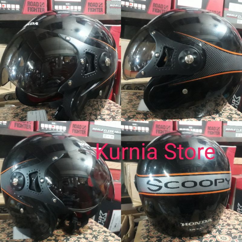Jual kaca helm scoopy kaca helm honda scoopy model pilot | Shopee Indonesia