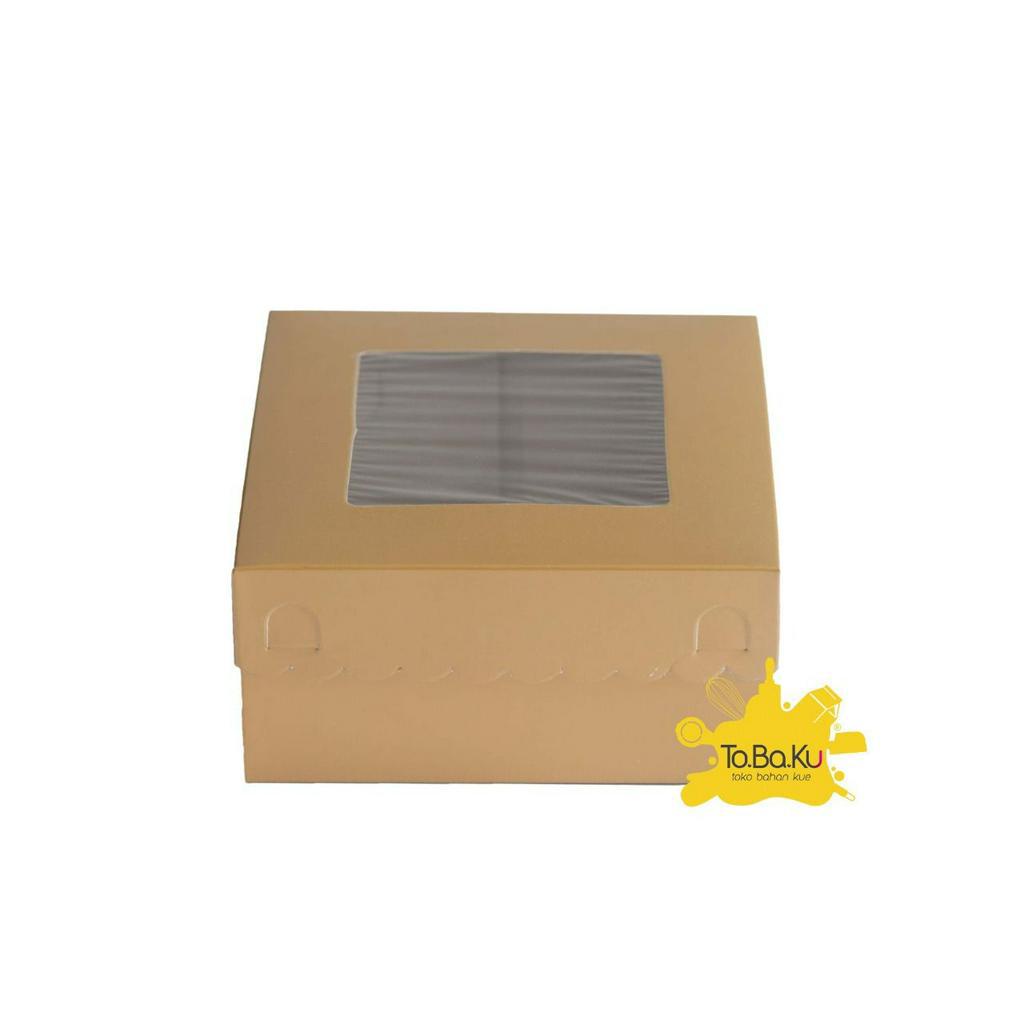Jual Cake Box Kuning Emas (Pack isi 10pcs) | Shopee Indonesia