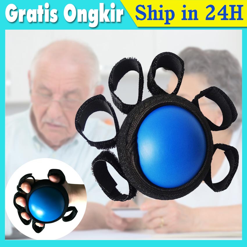 Jual Terapi Stroke Bola Terapi Tangan Strok Fitness Hand Grips Elderly ...