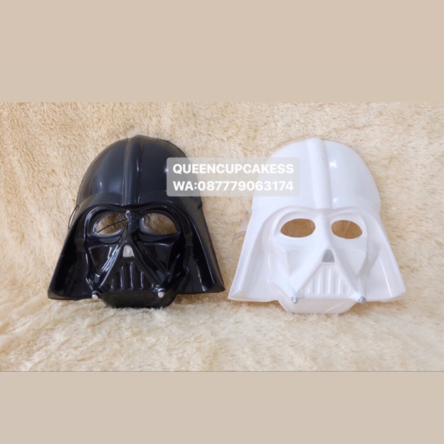Jual topeng star wars darth vader hitam putih | Shopee Indonesia