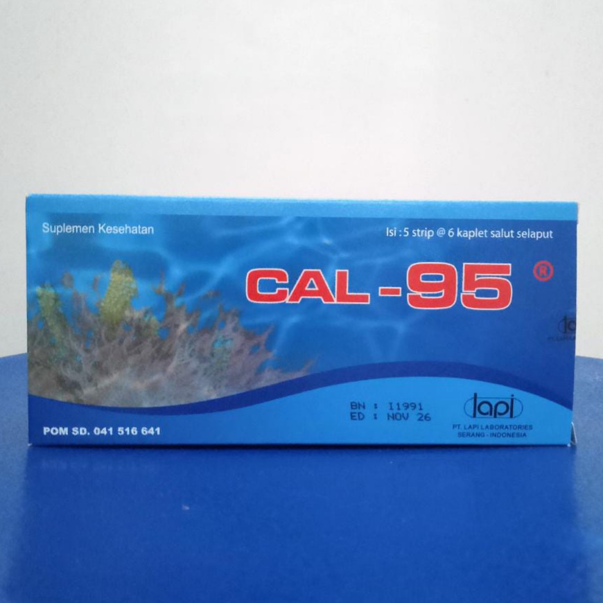 Jual Cal-95 (1 Box = 5 Strip = 30 pcs) | Shopee Indonesia