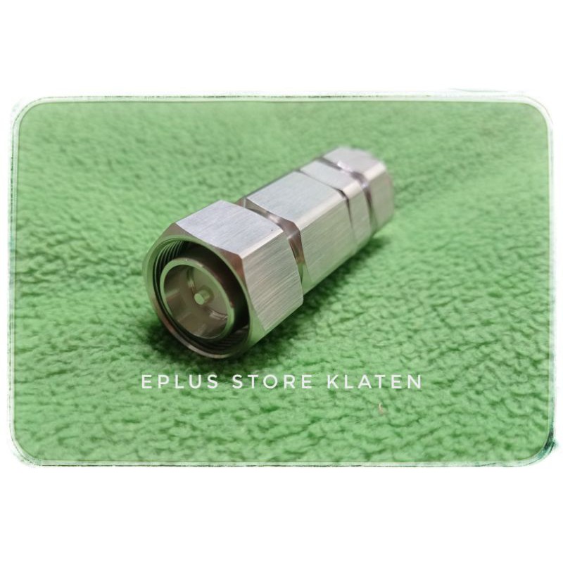 Jual konektor heliax 4/8 minidin male connector kunci 22 1/2S FSJ4 mini ...