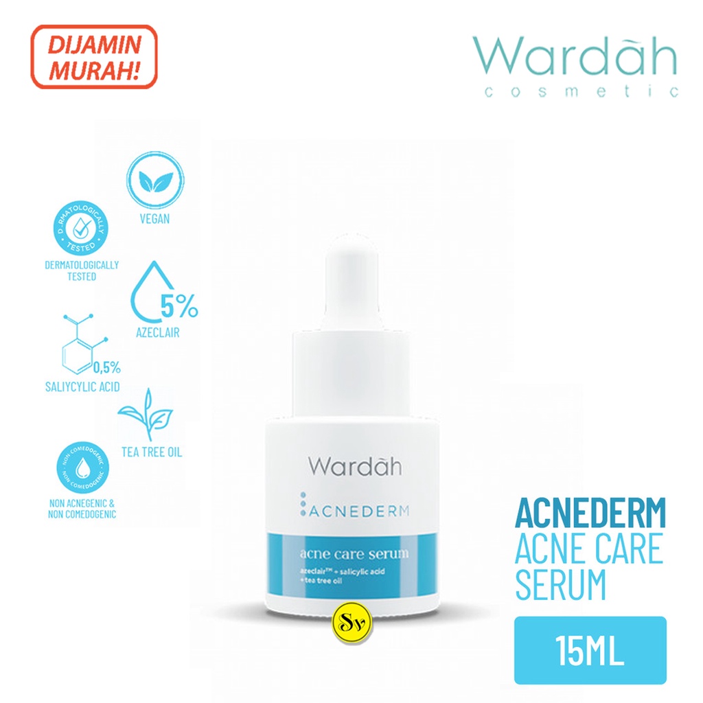 Jual Wardah Acnederm Serum - Acne Care Serum | Shopee Indonesia
