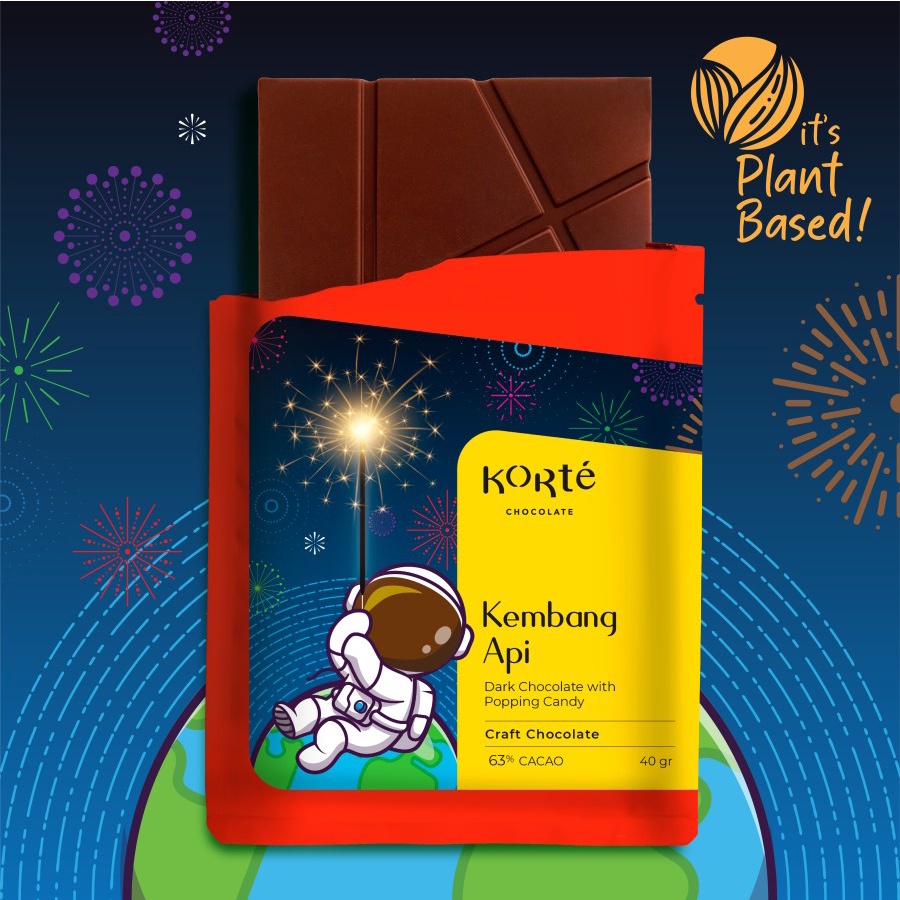 Jual Korte Chocolate - Kembang Api Chocolate Bar | Shopee Indonesia