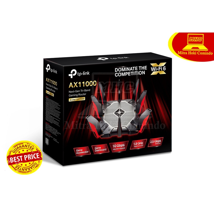 Jual TP-LINK Archer AX11000 Tri-Band Wi-Fi 6 Gaming Router AX 11000 ...