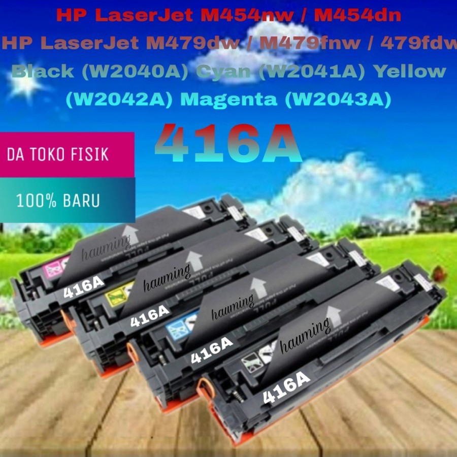Jual Toner Cartridge Compatible Hp 416A M454 M479 M454dw M454nw M454dn ...