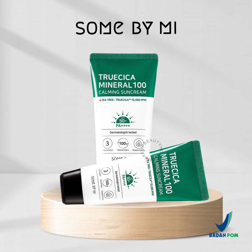 Jual SOMEBYMI Truecica Mineral Calming Tone up Suncream Sunblock ...