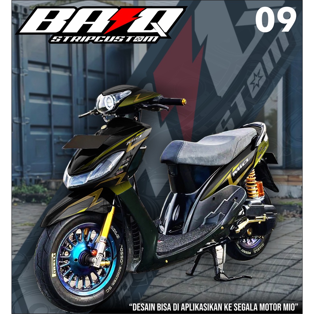 Jual DECAL Yamaha Mio Sporty new - STIKER FULL BODY MIO SPORTY motif ...
