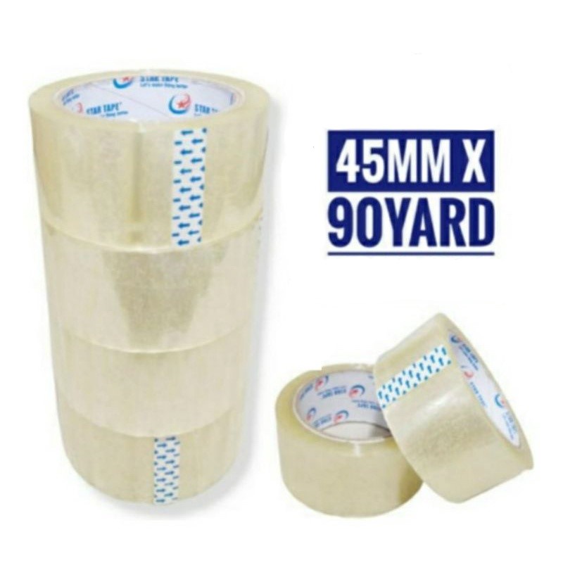 Jual LAKBAN BENING 90 YARD 45 MM SELOTIP ISOLASI PANJANG MURAH | Shopee Indonesia