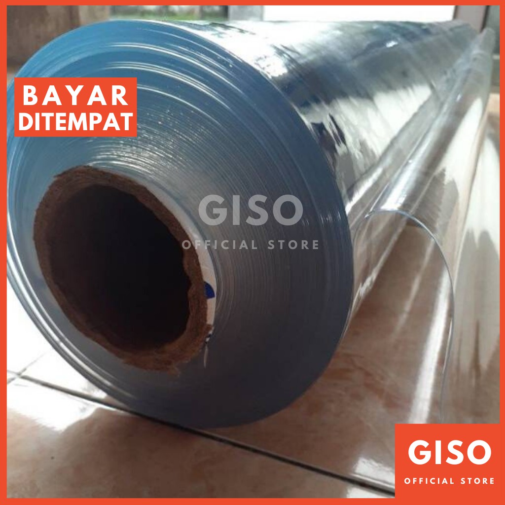 Jual PLASTIK MIKA TEBAL 0,50 MM METERAN / PLASTIK BENING TRANSPARAN UNTUK TAPLAK MEJA MAKAN ...