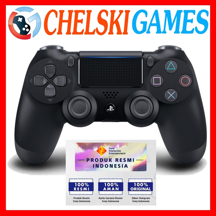 Jual STICK PS4 STIK PS4 SLIM NEW MODELS DUALSHOCK 4 CONTROLLER BLACK ...