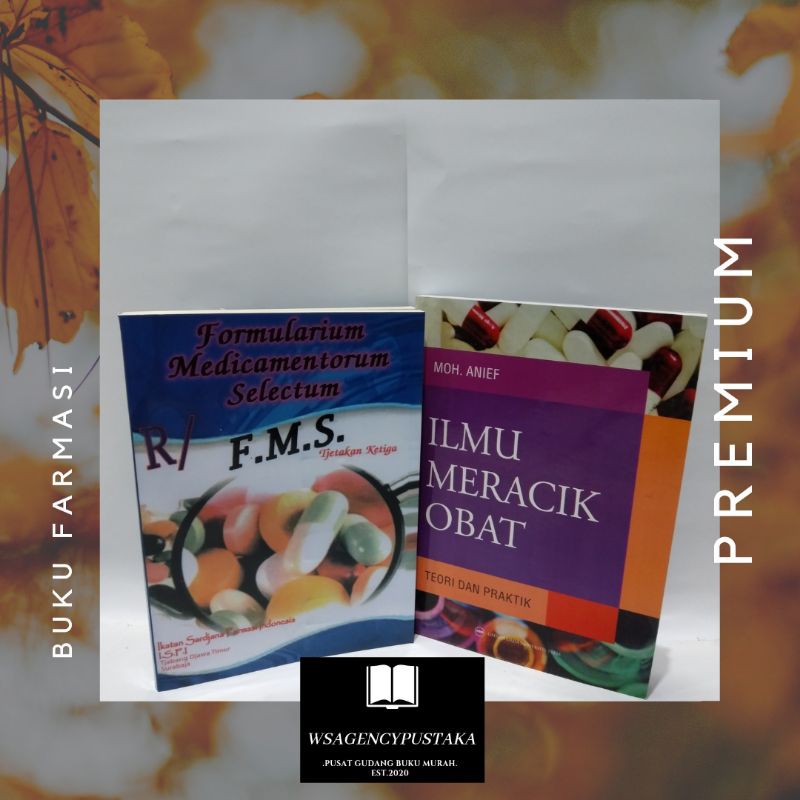 Jual BUKU FARMASI 2 BUKU FMS DAN ILMU MERACIK OBAT IMO | Shopee Indonesia