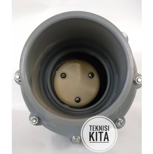 Jual PVC 4" in Check Valve KDJ Taiwan One Way Cek Valve 4" inch inchi ...
