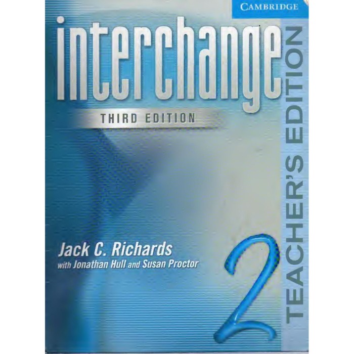 Jual Interchange 2 Teacher edition (3-rd edition) | Shopee Indonesia