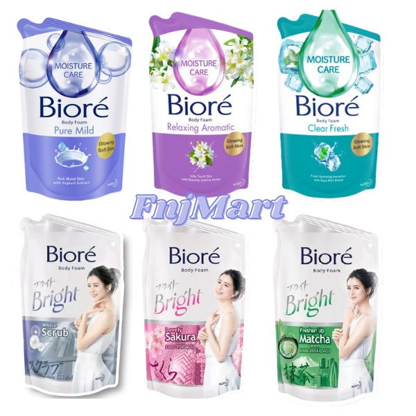 Jual Biore Body Foam Reffil 400ml / Sabun Mandi / Sabun Cair / Biore / Sabun / Cair | Shopee ...